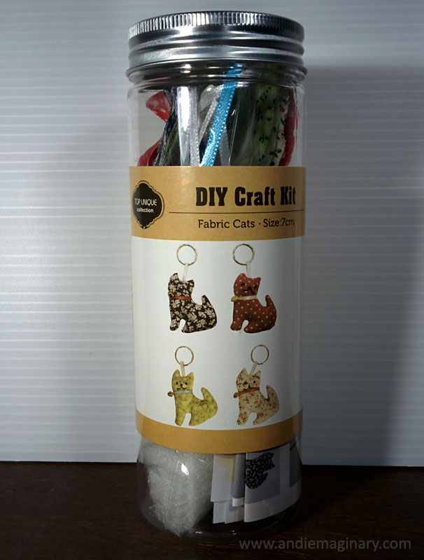 DIY Cat Keychain Craft Kit - andiemaginary